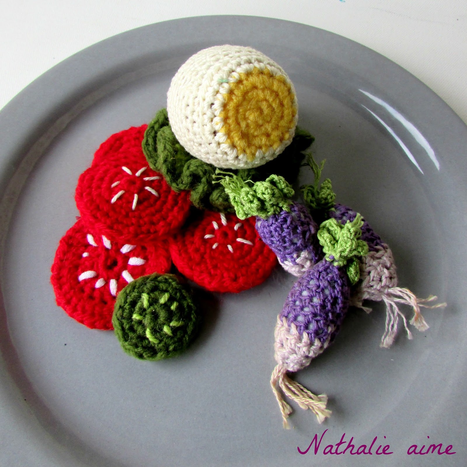 Nathalie M: SC & More # 323 ...petite entrée au crochet