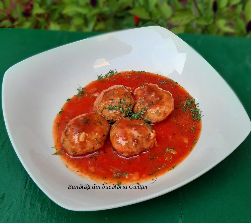 Chiftelute marinate - reteta clasica - Bunătăți din bucătăria Gicuței