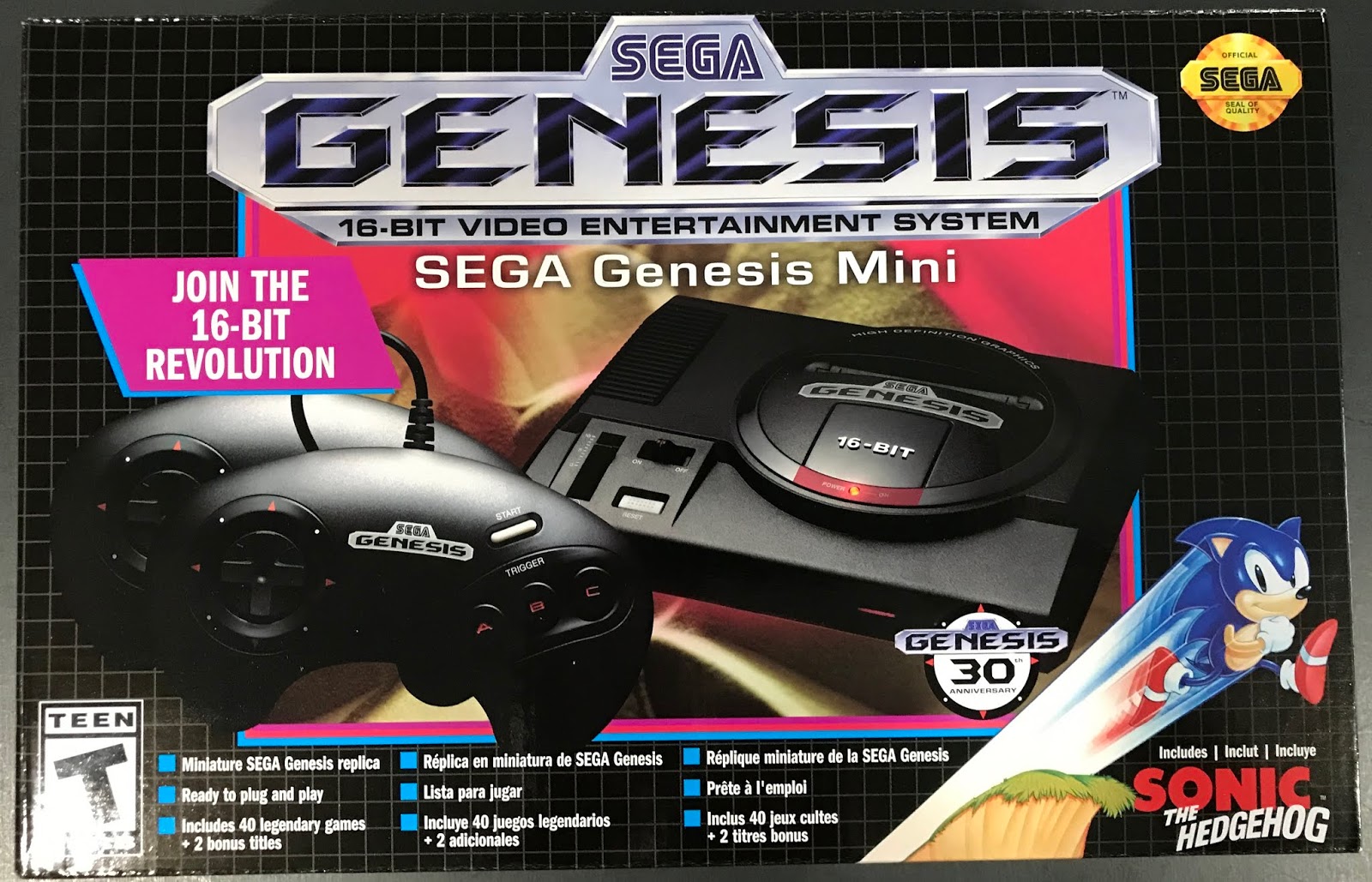 Retro Gamer Randomness: Review: The Sega Genesis Mini