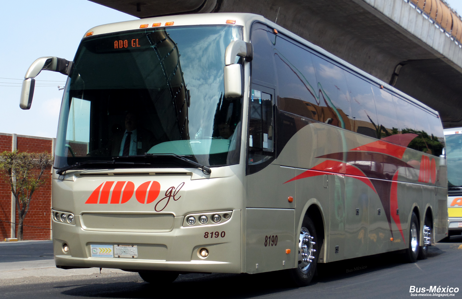 Camionera del Golfo: ADO GL - Bus-México
