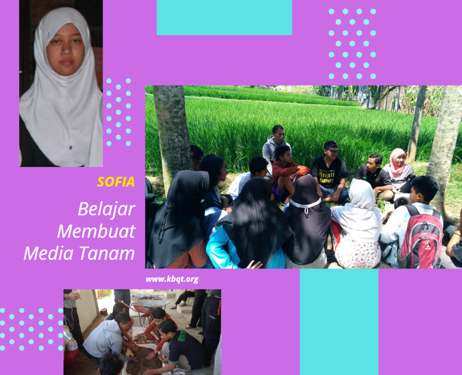 Belajar Membuat Media Tanam