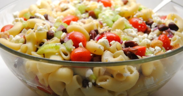 Three Bean Pasta Salad