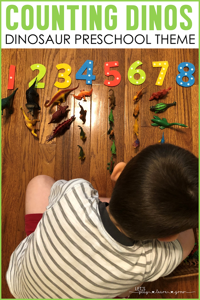 Dinosaur Preschool Activities | Lets Play.Learn.Grow