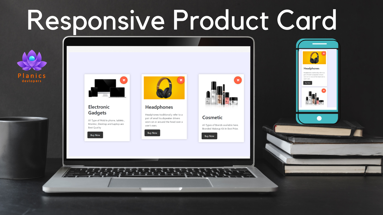 Awesome And Responsive Product Card Using Html And Css Planics Devloper