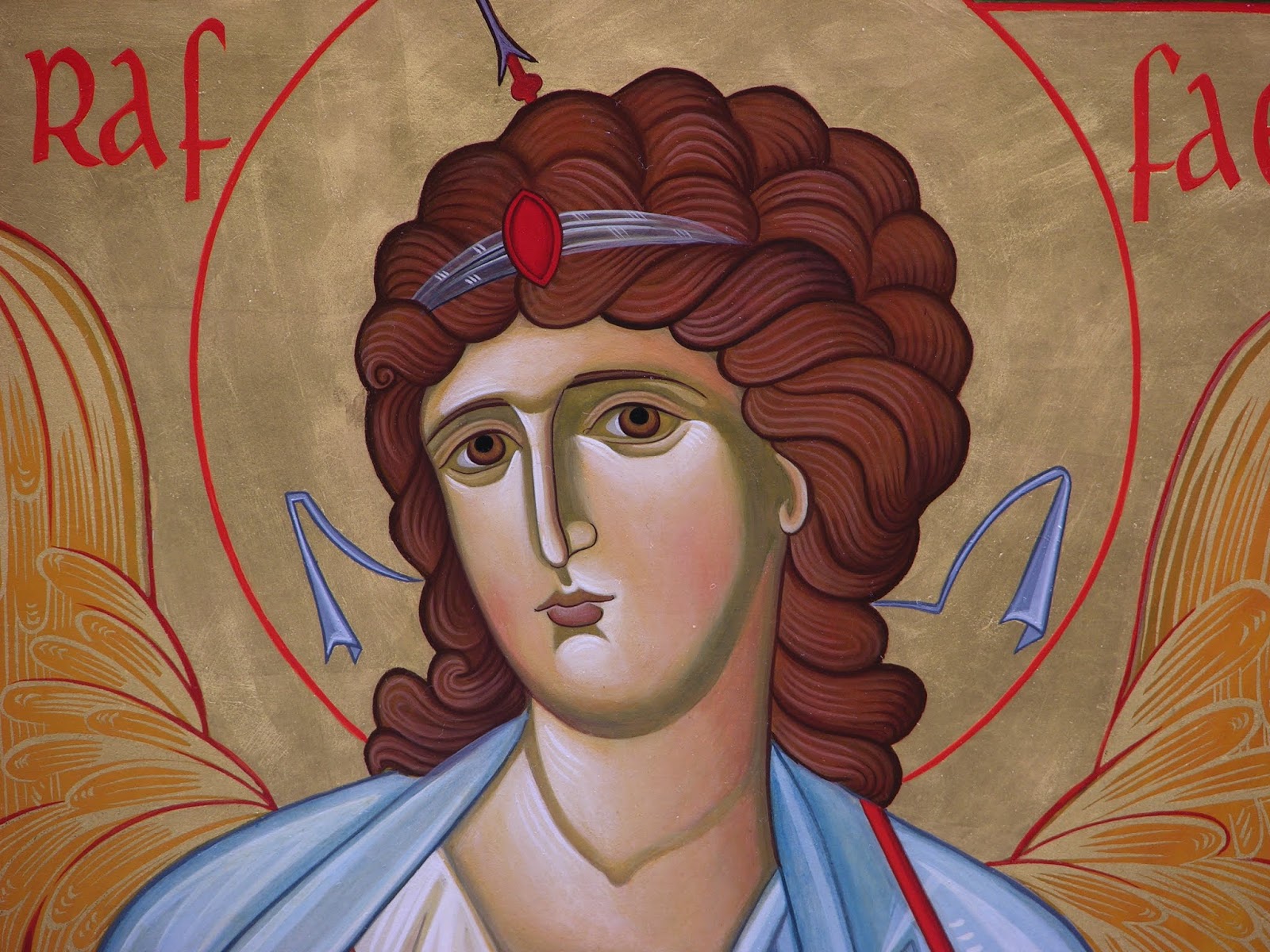 stilando: Icona dell'arcangelo Raffaele