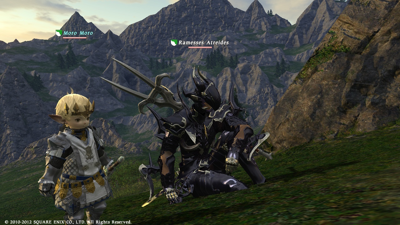 The Ishgardian: Dragoon Armour.... and the Chocobo Barding