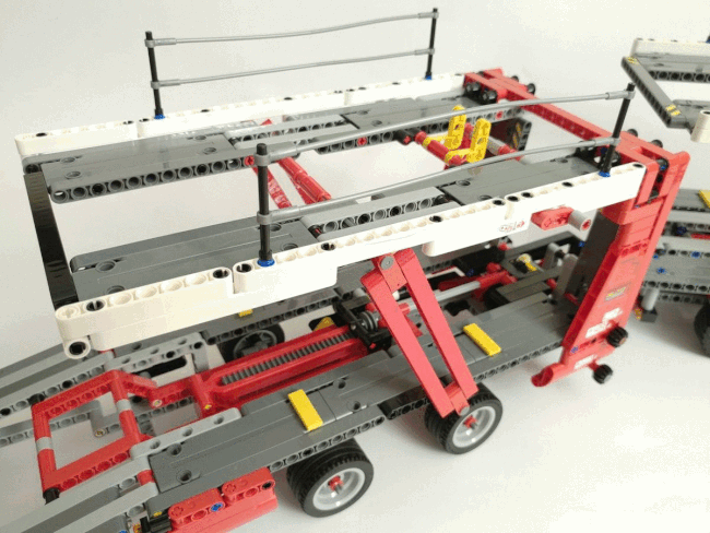 LEGO® Technic review: 42098 Car Transporter (part 2) | New Elementary ...