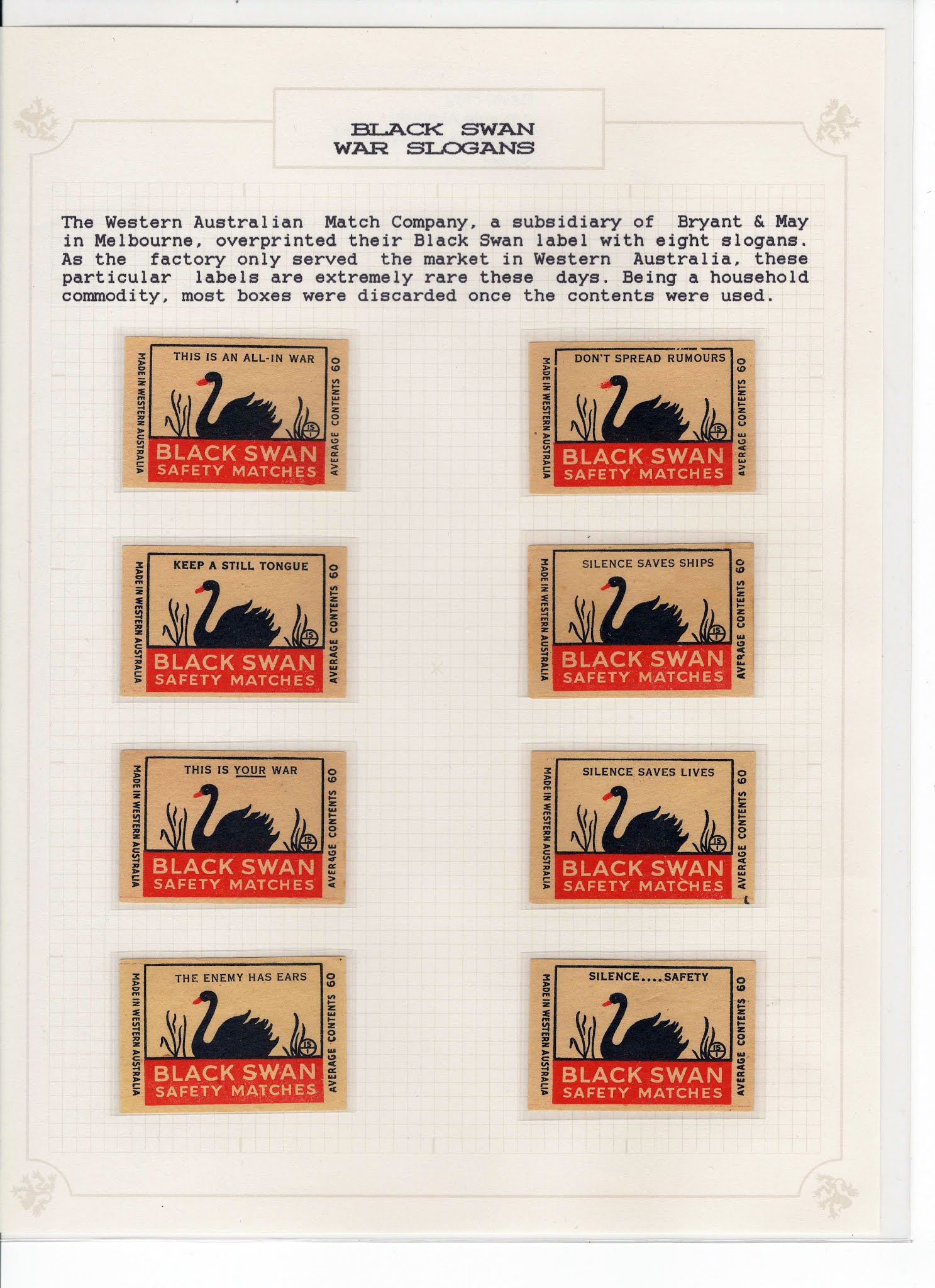 1st Online International Matchbox & Labels Exhibition: David Figg ...