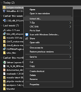 Latihan Cara Mengetik 10 Jari dengan TuxType | Sebardi Blog