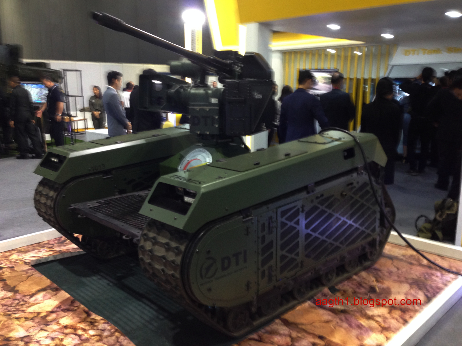 AAG_th บันทึกประจำวัน: Milrem Robotics ส่งมอบยานยนต์ไร้คนขับ THeMIS "D-Iron" UGV ให้ DTI และ ...