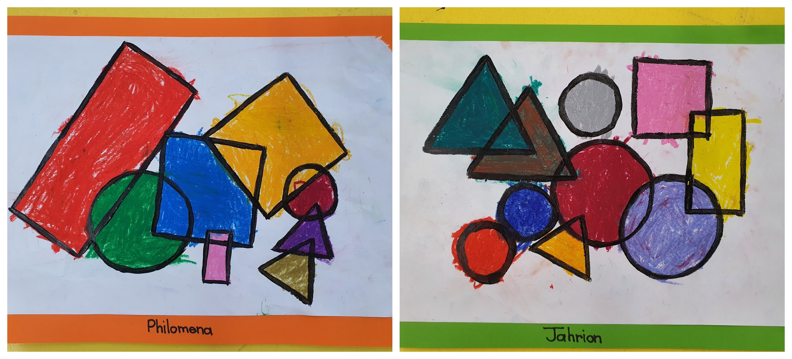 Room 5 - WHPS: Shape Collage Art