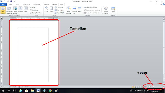 Mengenal Tampilan Interface Microsoft Word 2010 ( Part 2) - Belajar ...