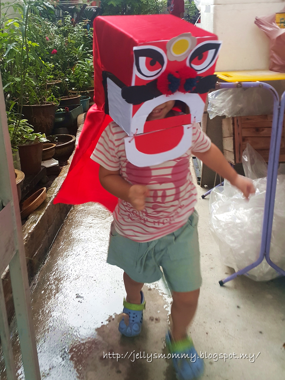 A little bit of Everything: DIY Lion Dance Head