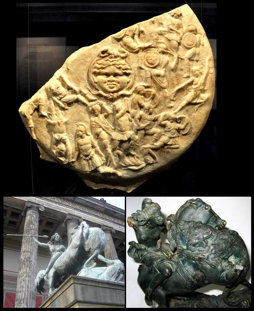 echo: AMAZON LABRYS PELTA COINS and STELA's