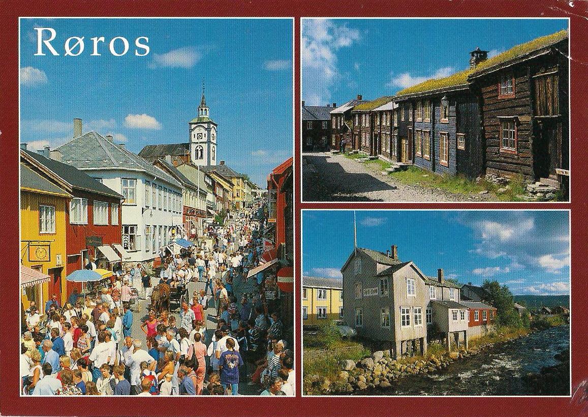 MY UNESCO WHS POSTCARDS COLLECTION: NORWAY - Røros Mining Town and the ...