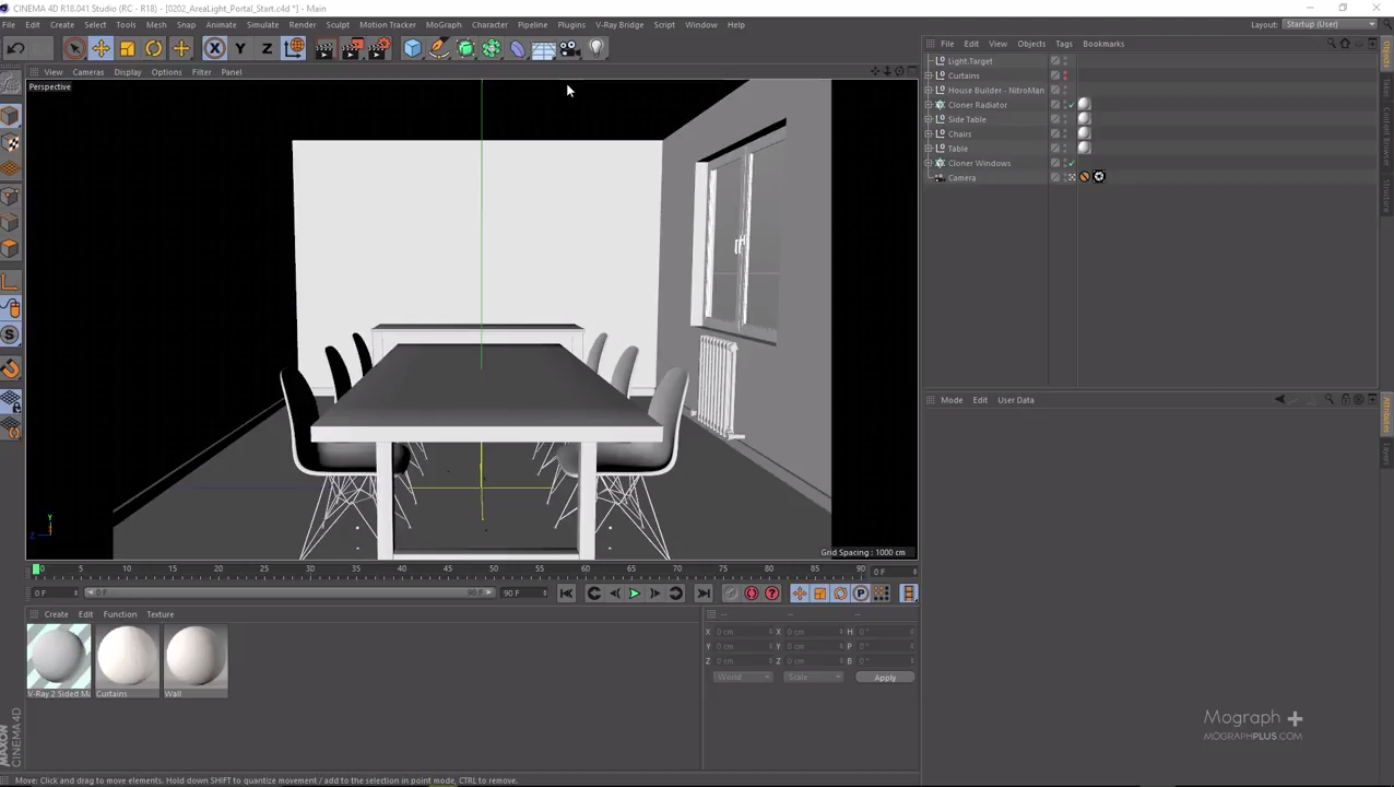 C4d Tutorials Interior Lighting