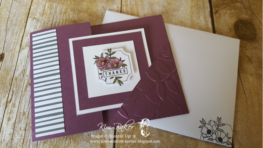 Kim's Kreative Korner: Tuck Card