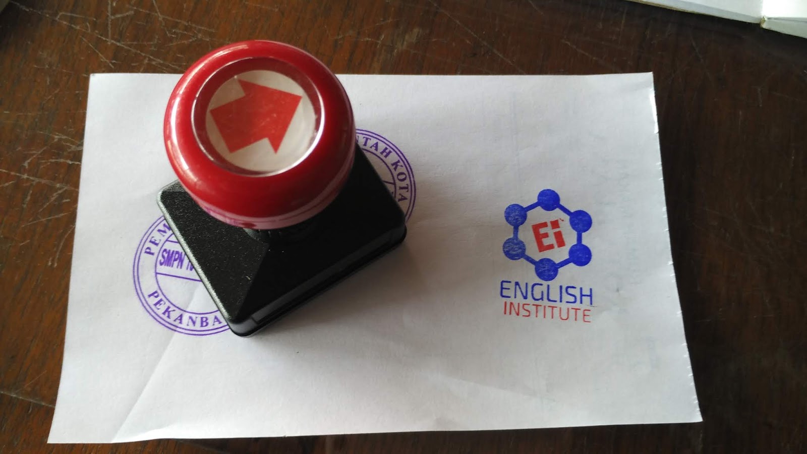 Stempel English Institute ~ Print Corner