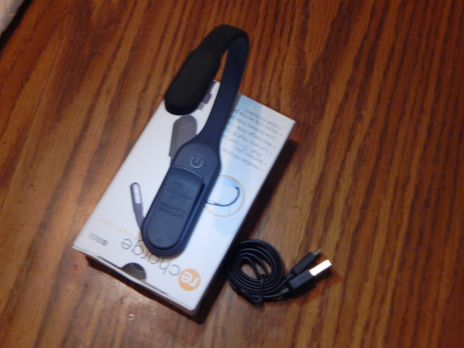 Mighty Bright Recharge LED Booklight Review - Ramblings of a Coffee ...