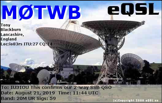 | ricerca + sperimentazione |: eQSL QSL collegamenti radioamatoriali ...
