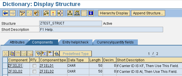 Sample Program On AT SELECTION-SCREEN ON HELP REQUEST FOR field- 1.