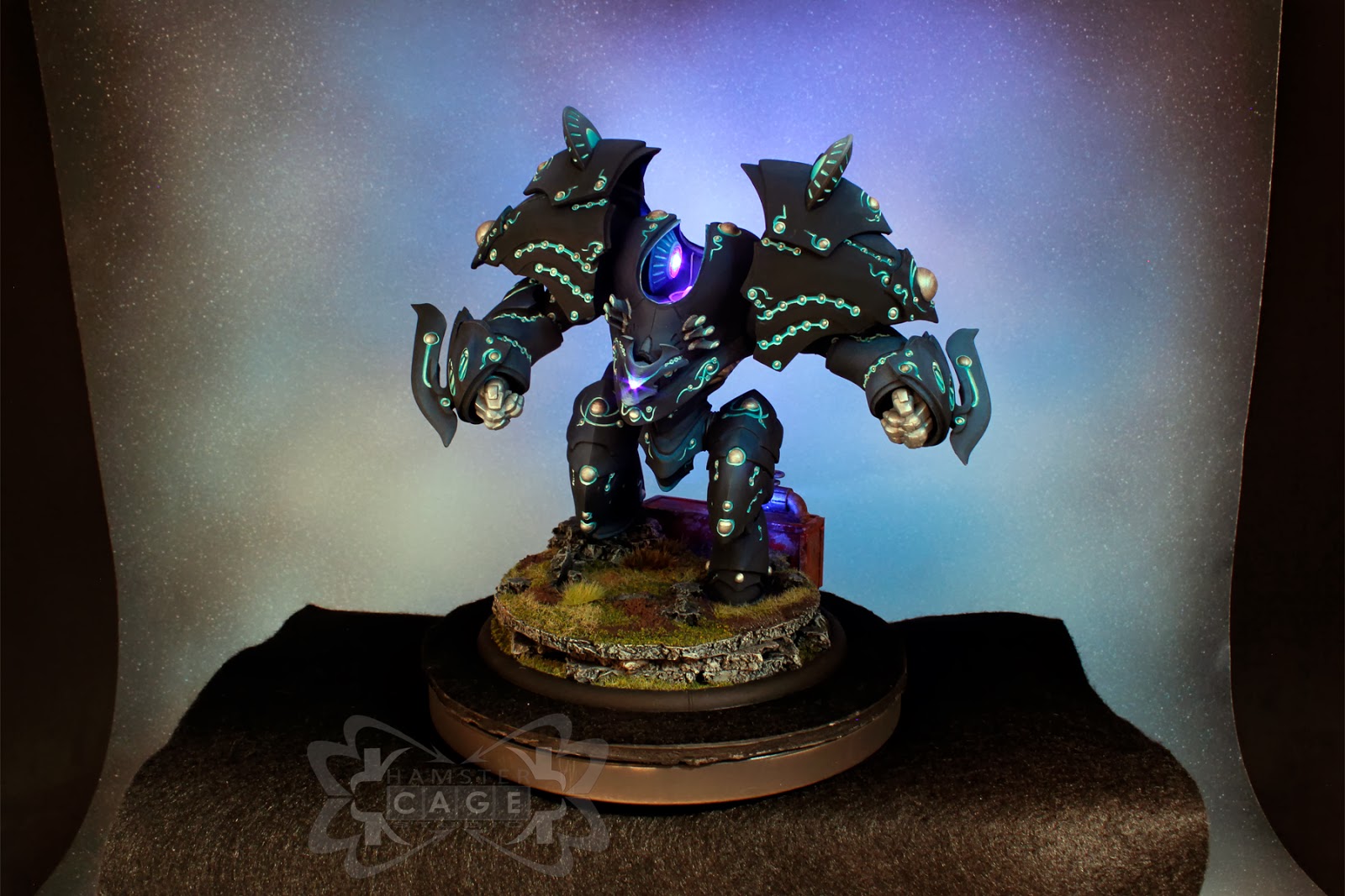 Hamster Cage Studio: LED lit Hyperion -- Retribution of Scyrah Tron Theme