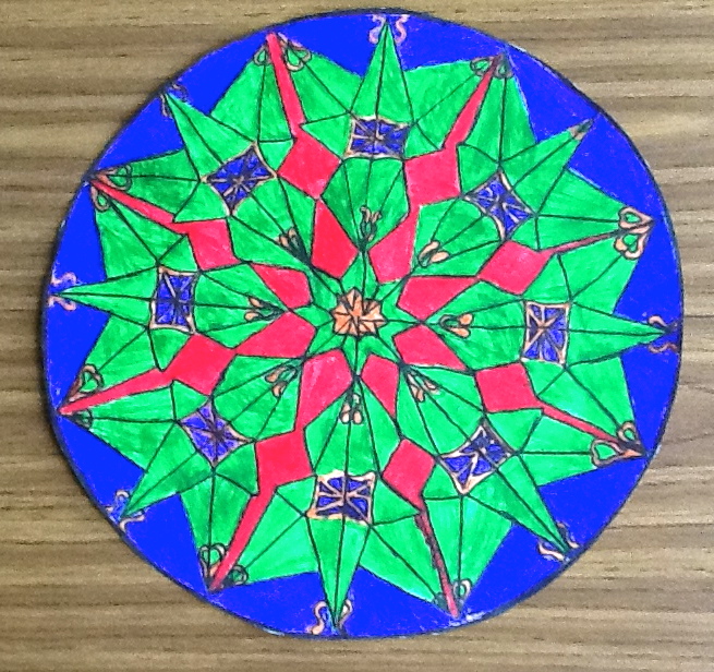 Mrs. Paul's Art Room: Mandala Radial Design