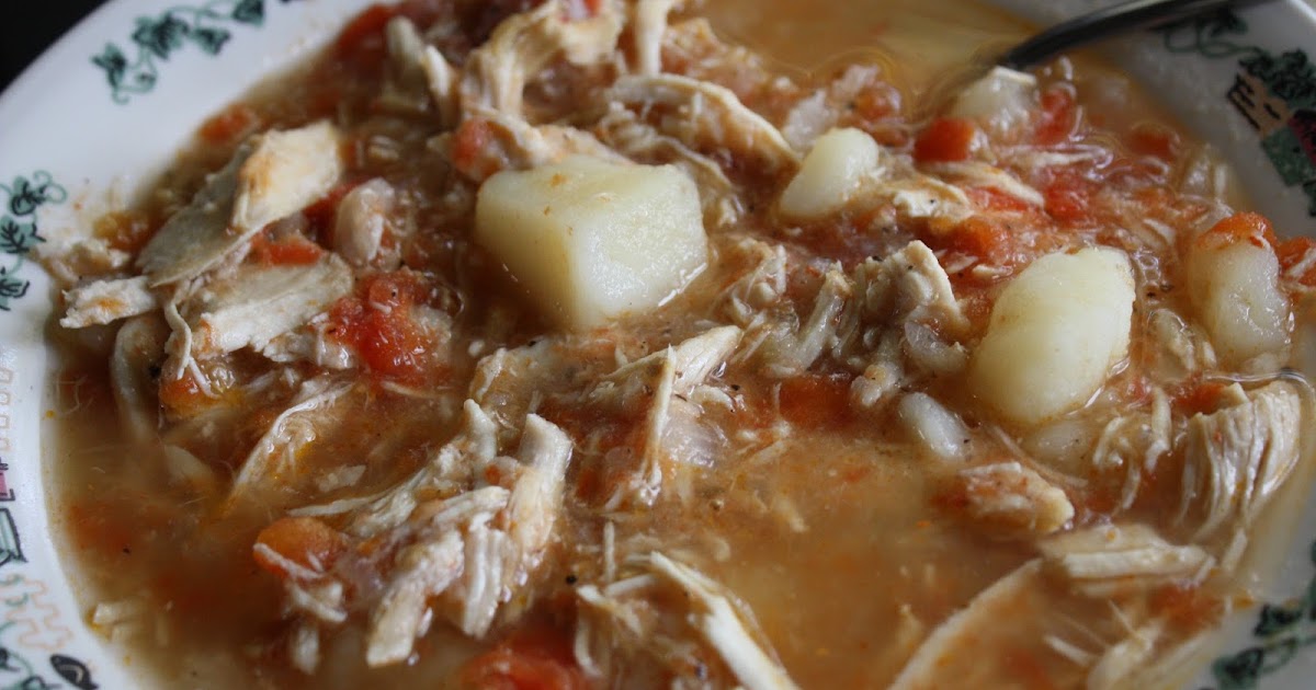 Cheese with Noodles: Colombian Chicken Stew