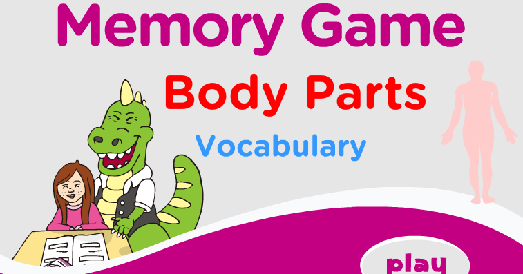 Body Parts Memory Game - 3º e 4º