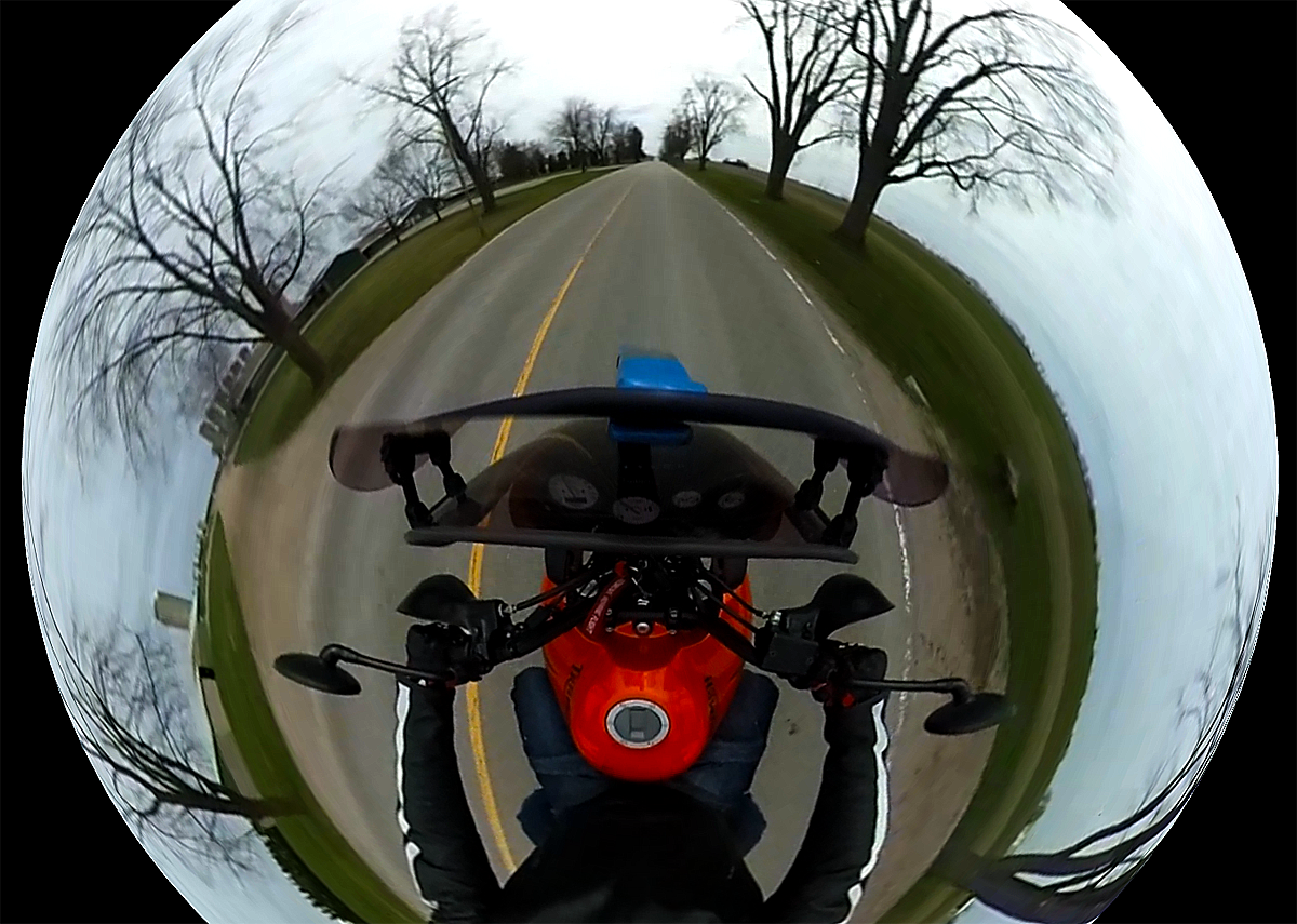 Tim's Motorcycle Diaries: 360° Video on a Motorcycle