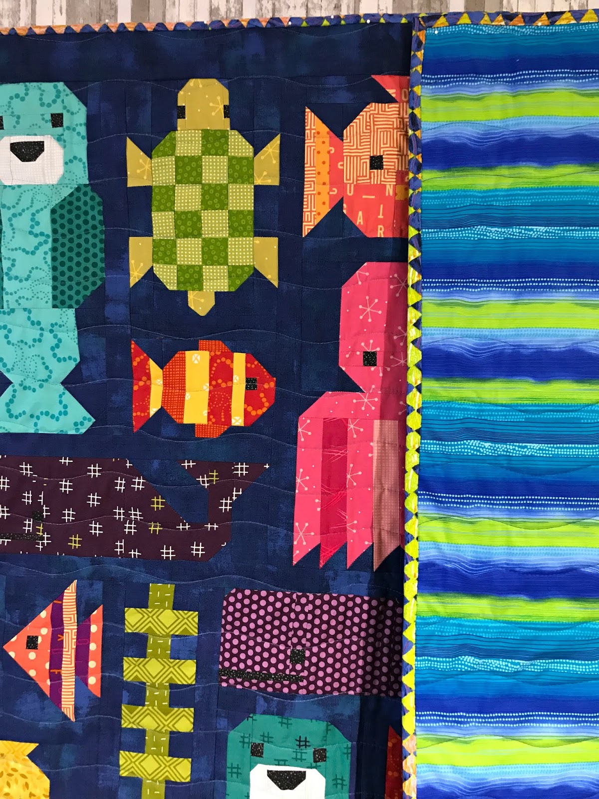 something rosemade: Parade of Awesome Ocean QAL Quilts