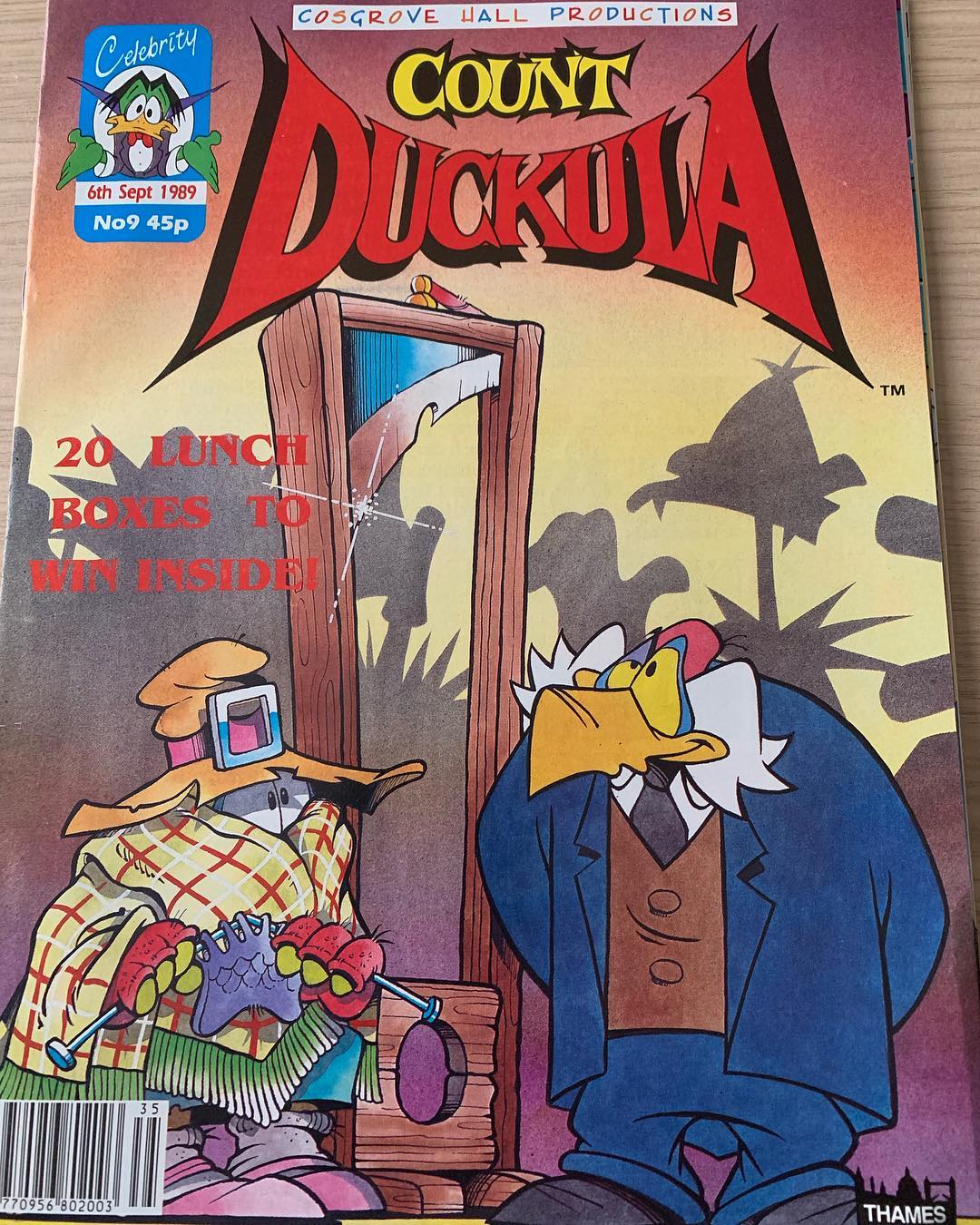 Boys Adventure Comics: UPDATED: Count Duckula comics