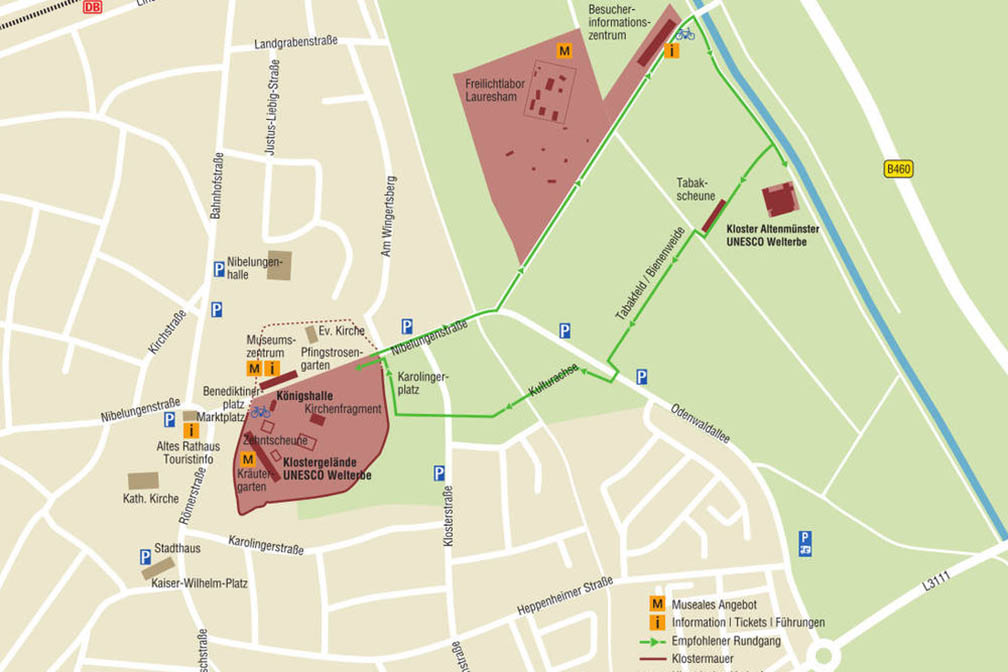 Lorsch Abbey - Carolingian Architecture & Frescoes (Hessen - Germany ...