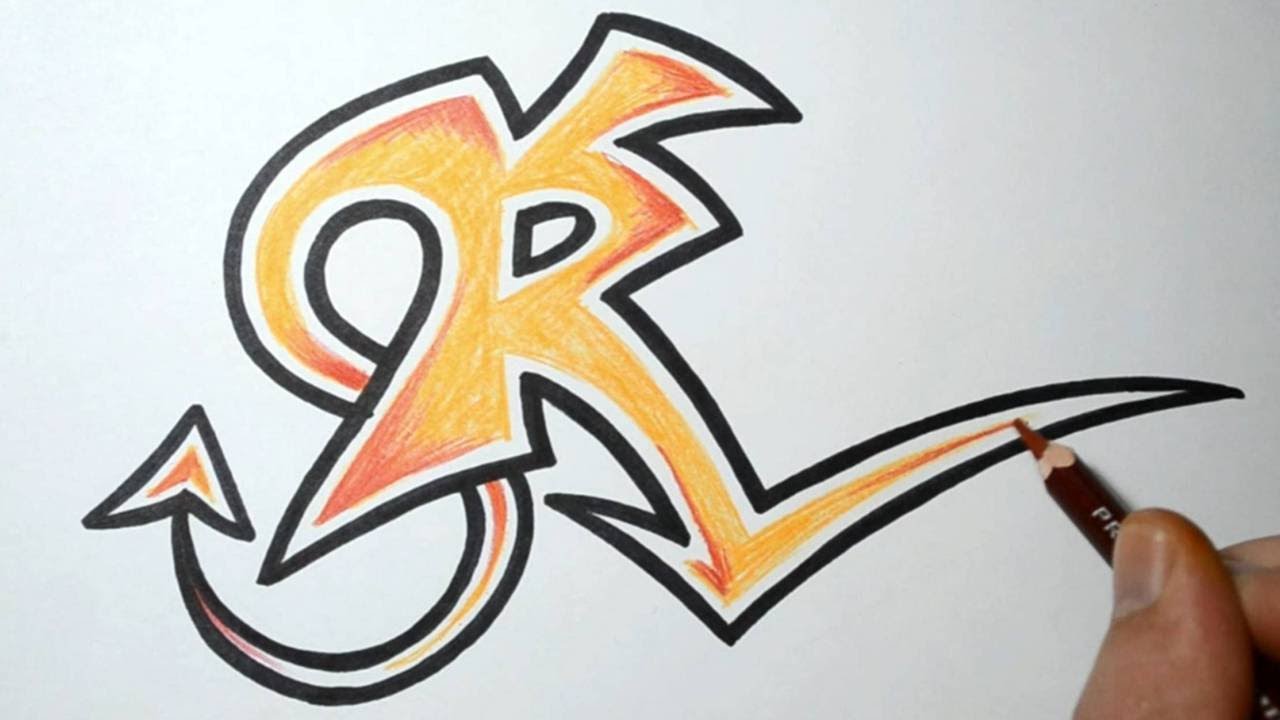 GRAFFITI COLLECTION IDEAS: Graffiti Alphabet Letter R Collection