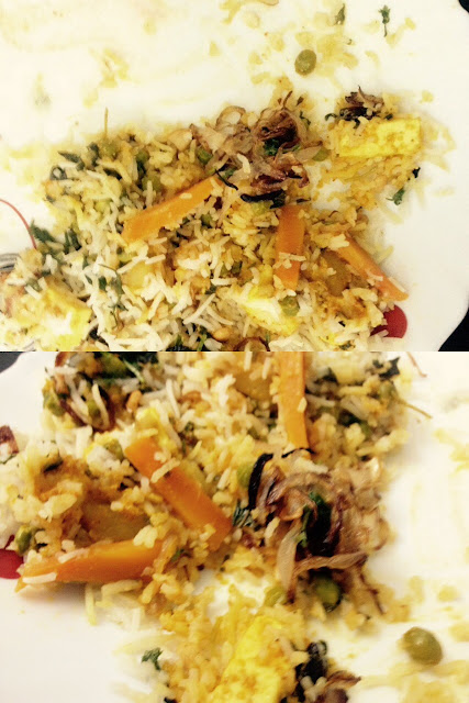 creative kriya: Vegetable Dum Briyani