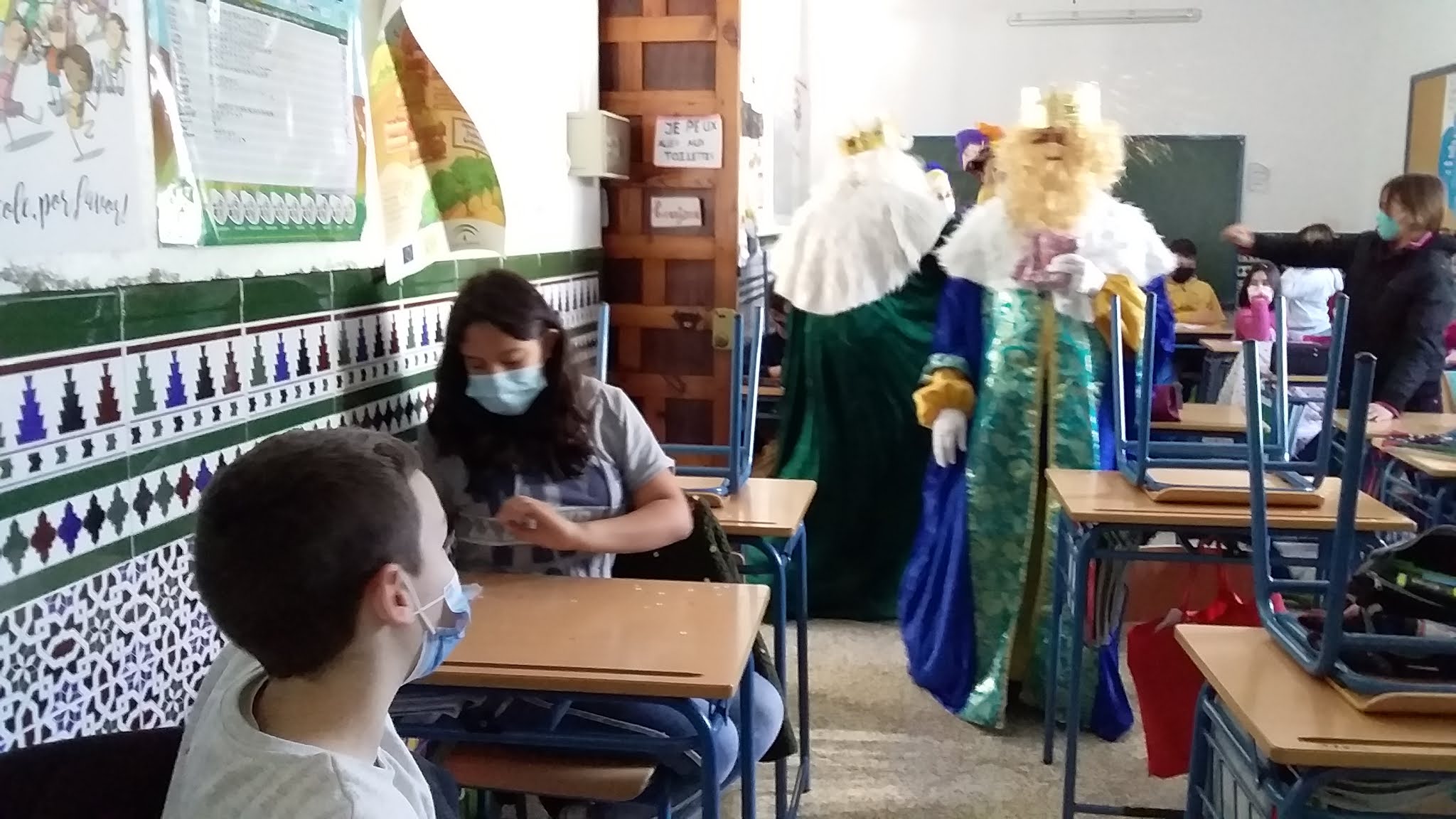 NAVIDAD 2020: VISITA DE LOS REYES MAGOS - CEIP ROMERO ROBLEDO