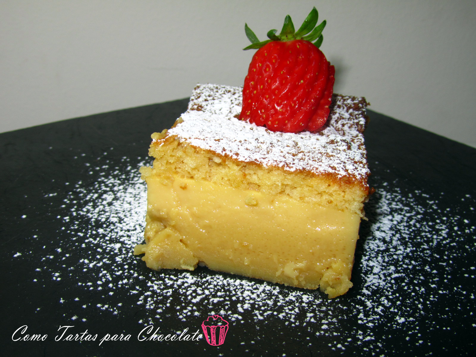 Pastel Mágico o Pastel Inteligente - Como Tartas para Chocolate