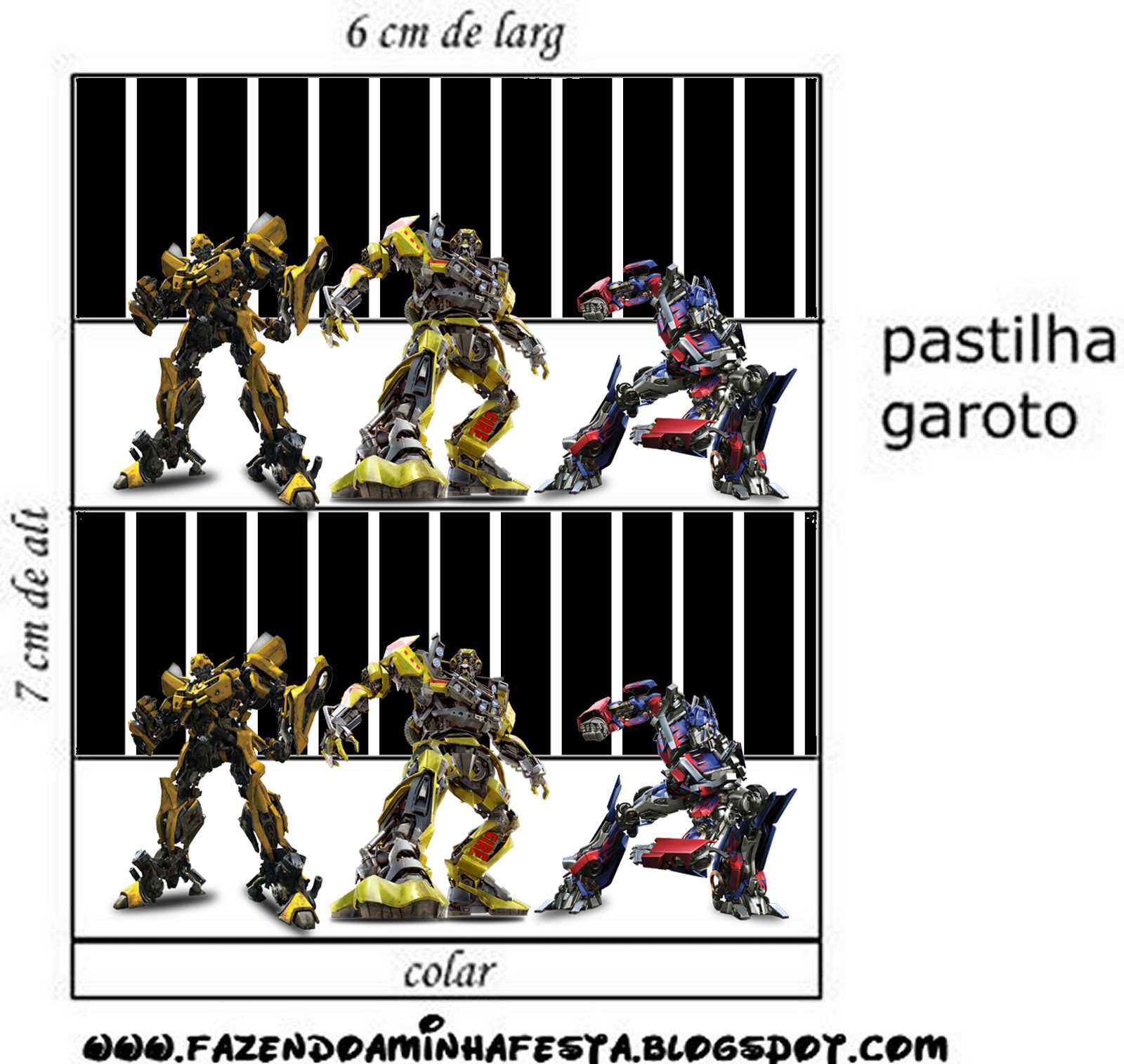 Transformers: Free Printable Candy Bar Labels. - Oh My Fiesta! for Geeks