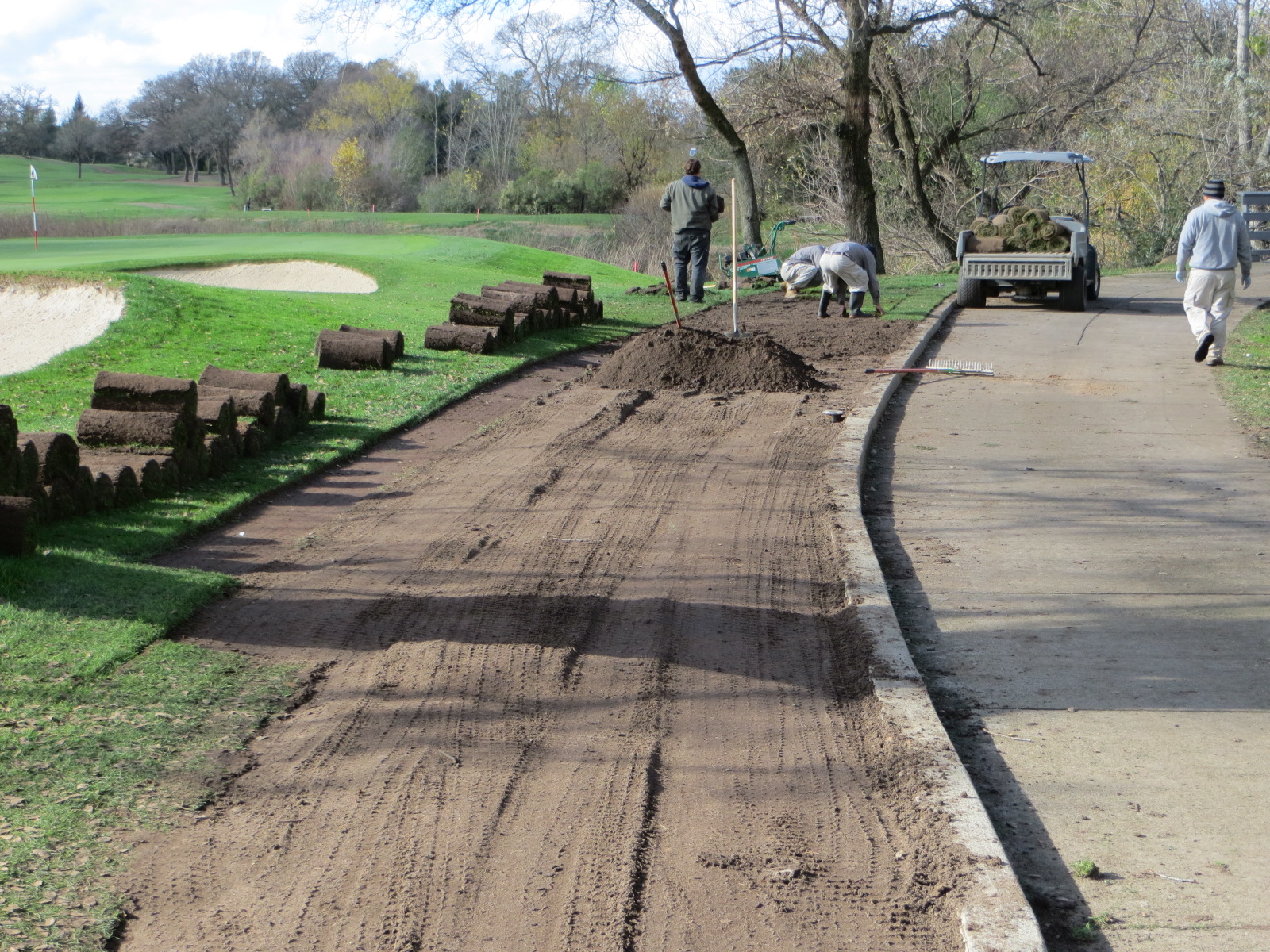 Granite Bay Golf Club Course Update: Storm Damage & Curbing Progress