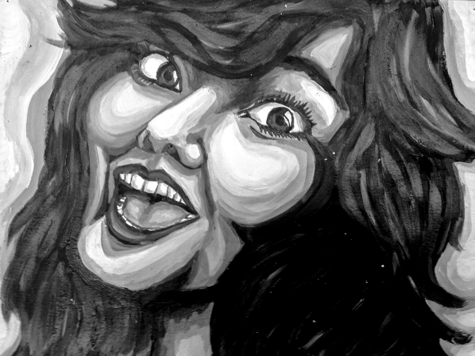 NWSA-2D Art: PROJECT 05: Painted Self-Portrait in Greyscale. Due Oct ...