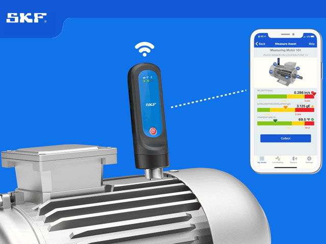SKF Pulse Machine monitoring impacted advanced technology that ...
