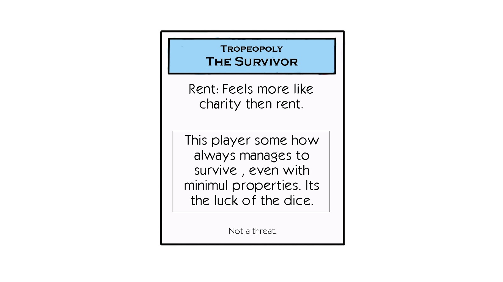 Ian Garling Animation: Adaptation A - Tropeoploy 'Trope' Cards