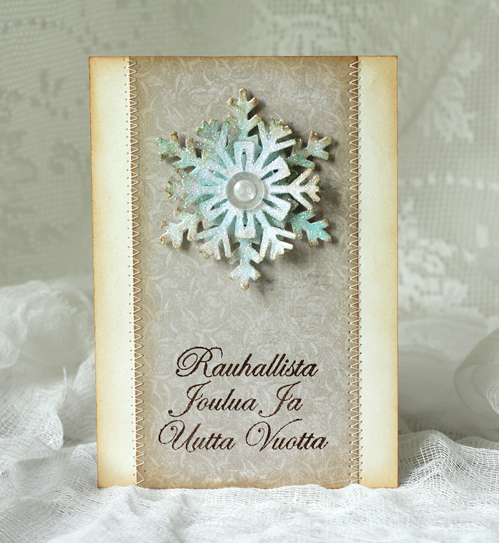 Vuoden ensimmäiset joulukortit | Pastellipäivä