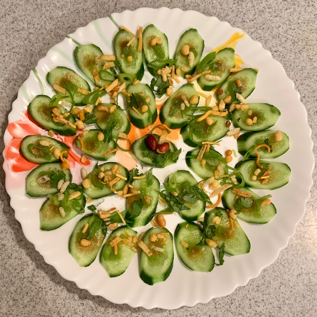 Kashi Delights: Cucumber Slice Masala