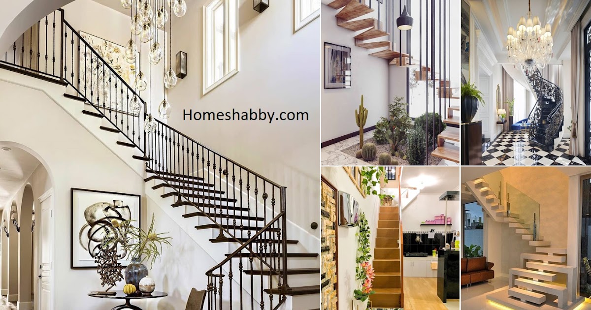 7 Model Tangga Rumah Paling Populer dari Gaya Klasik Hingga Modern ...