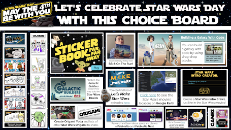 The Library Voice: It's Here, Friends....Our May Choice Board!