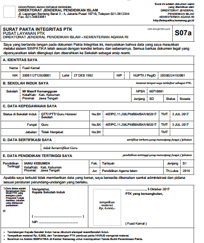 Operator Mumet: Cara Mengajukan PTK Baru di Layanan Simpatika