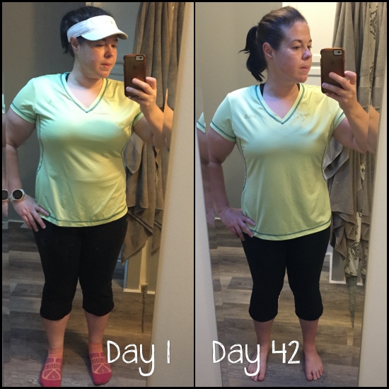 Runs for Cookies: 6 Weeks on Plan! (and Jerry's comparison pictures)