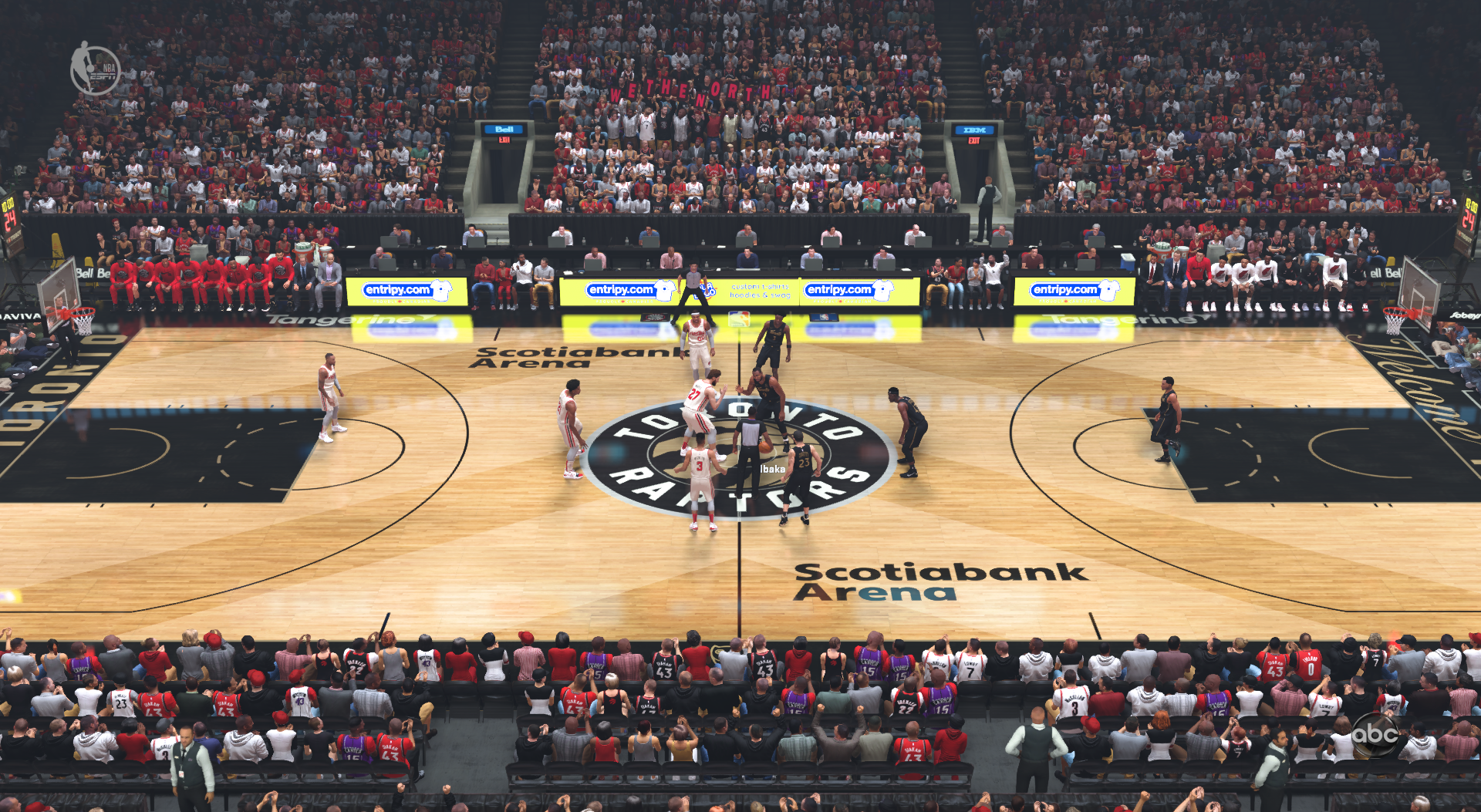 NBA 2K20 Toronto Raptors (City & Classic) Court and Arena by rtomb_03