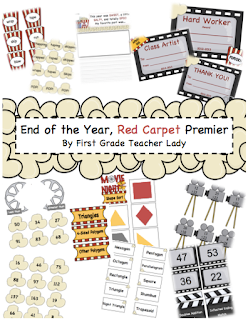Fourth Grade Teacher Lady: End of the Year - Red Carpet Premier
